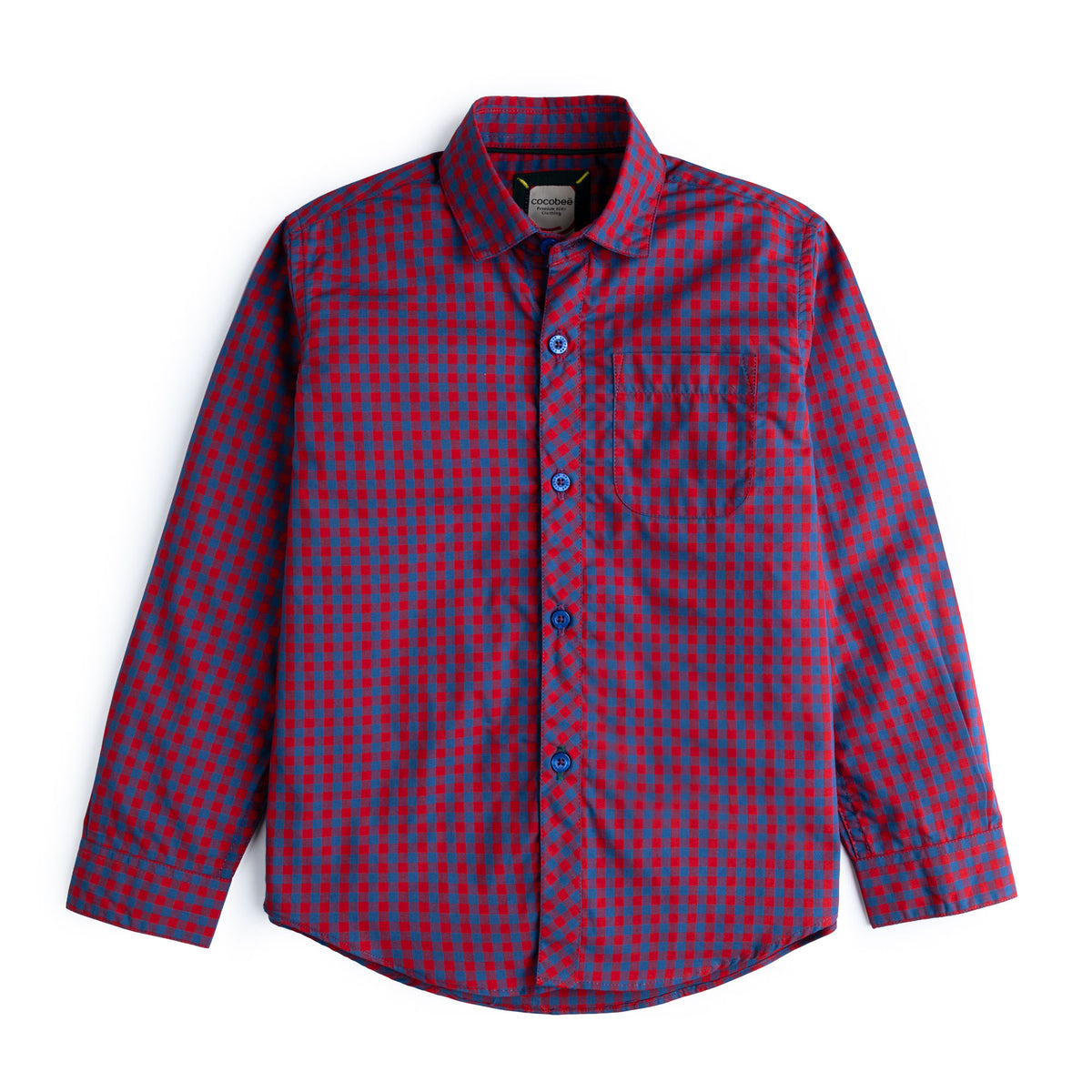 Vibrant Check Shirt – cocobee
