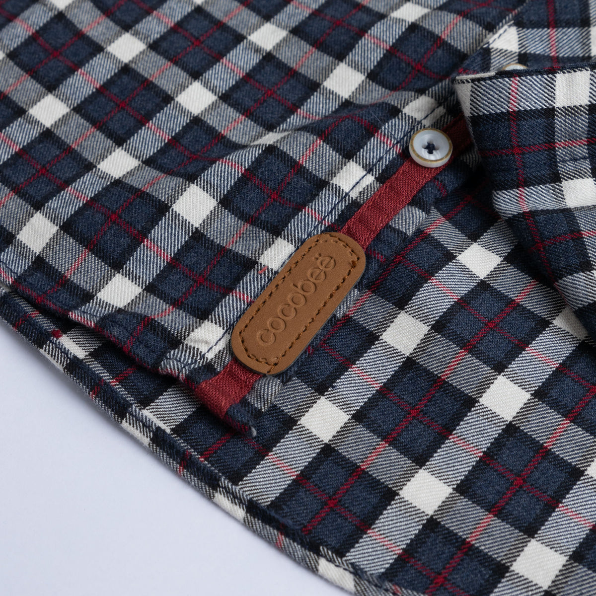 Checkered Button-up Shirt – cocobee