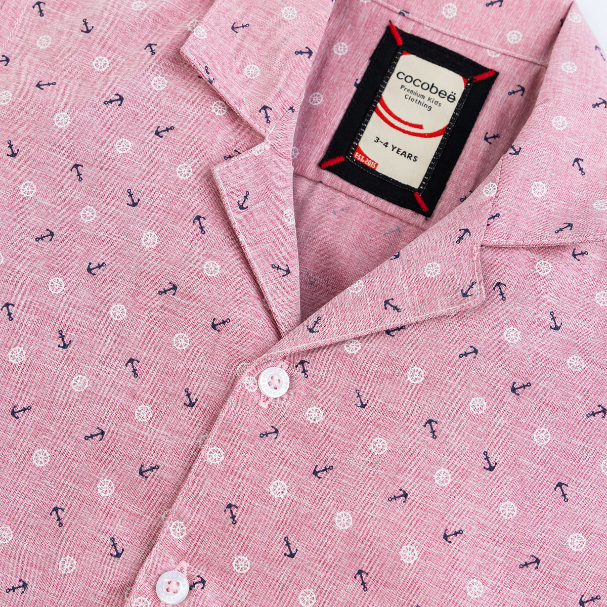 Printed Pink Dress Shirt – cocobee