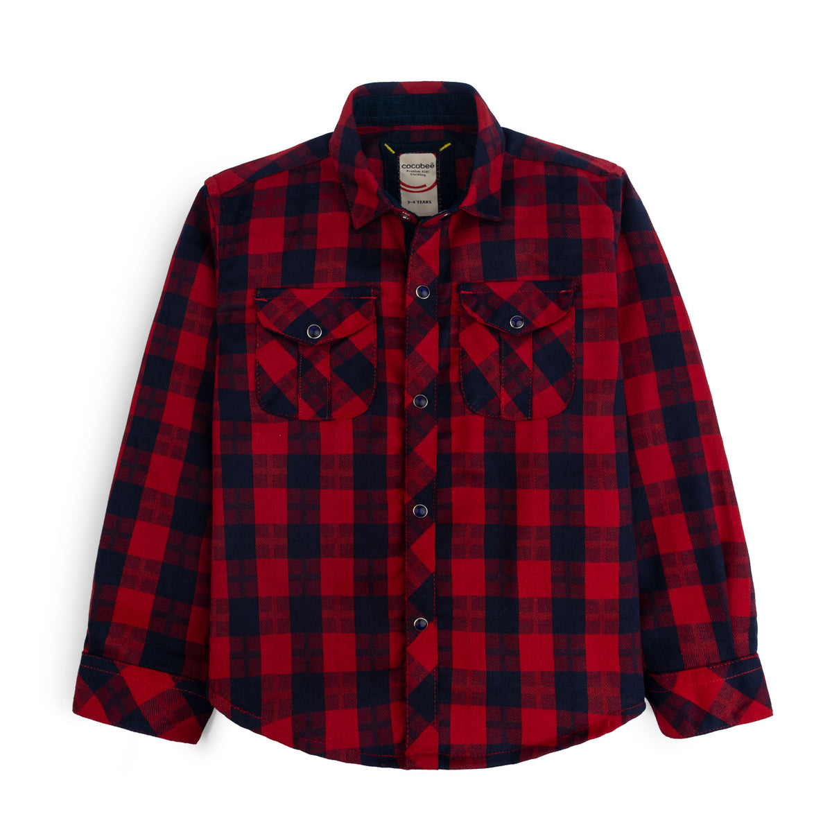 Pocketed Check Shirt – cocobee