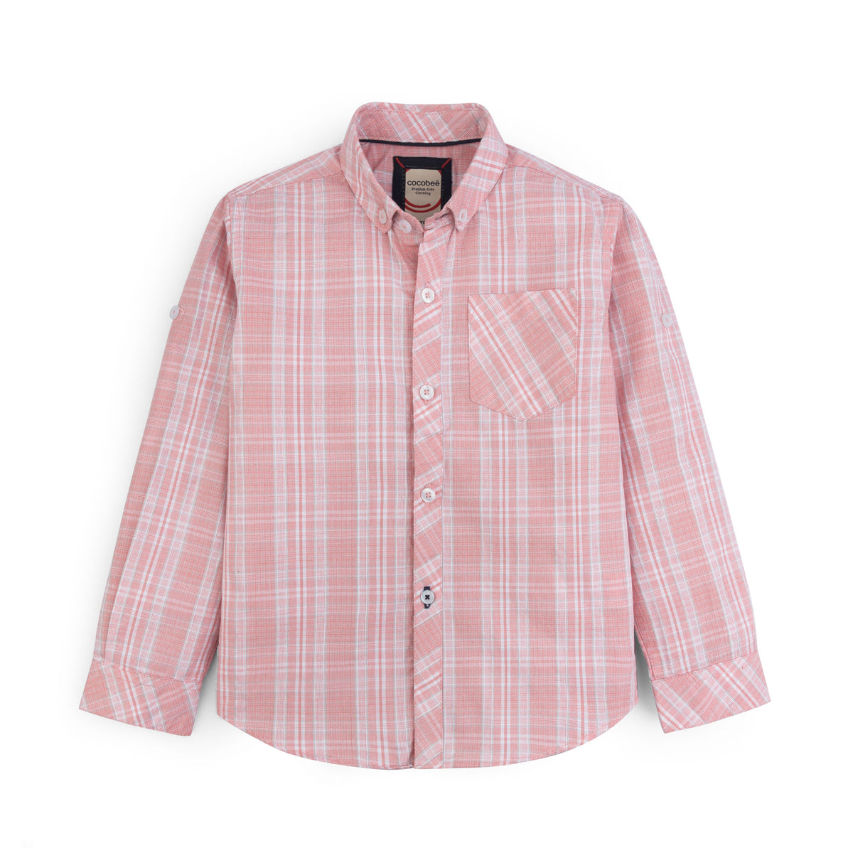Soft Pink Check Shirt – cocobee