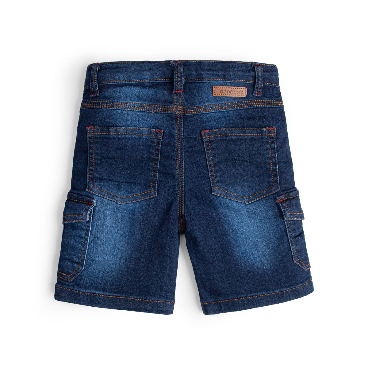 Blue Cargo Denim Short – cocobee