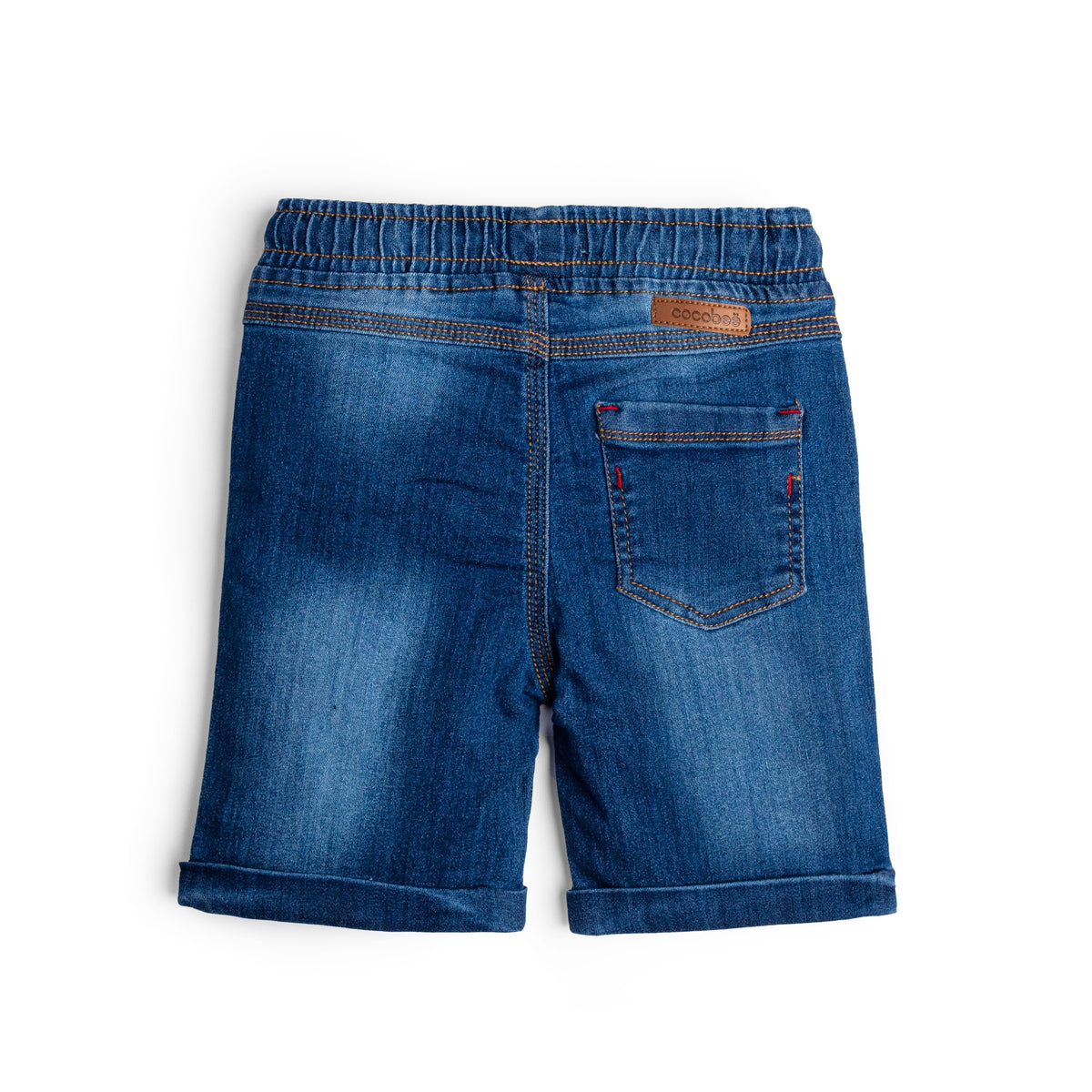 Stretchy Blue Denim Short – cocobee