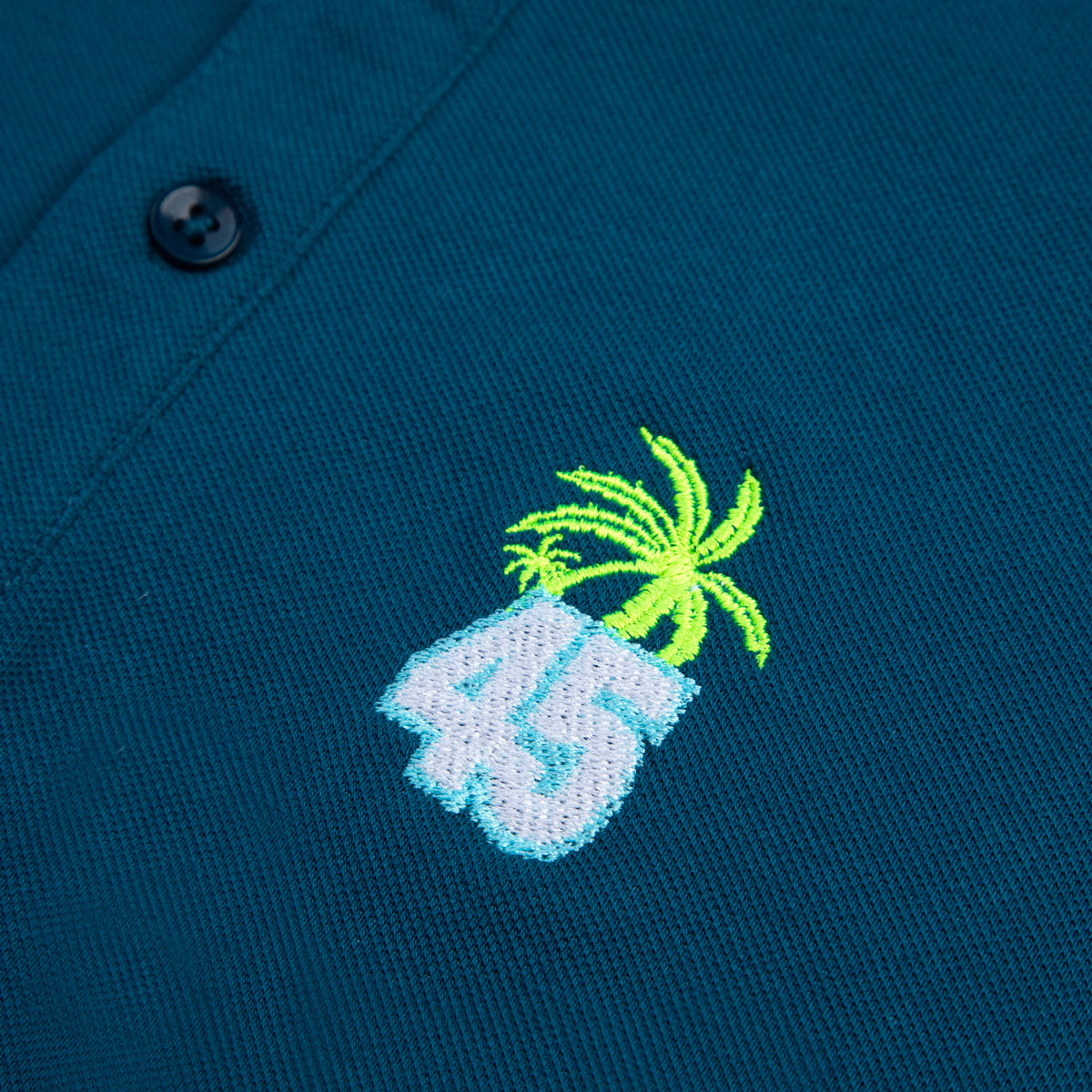 Solid Teal Polo – cocobee