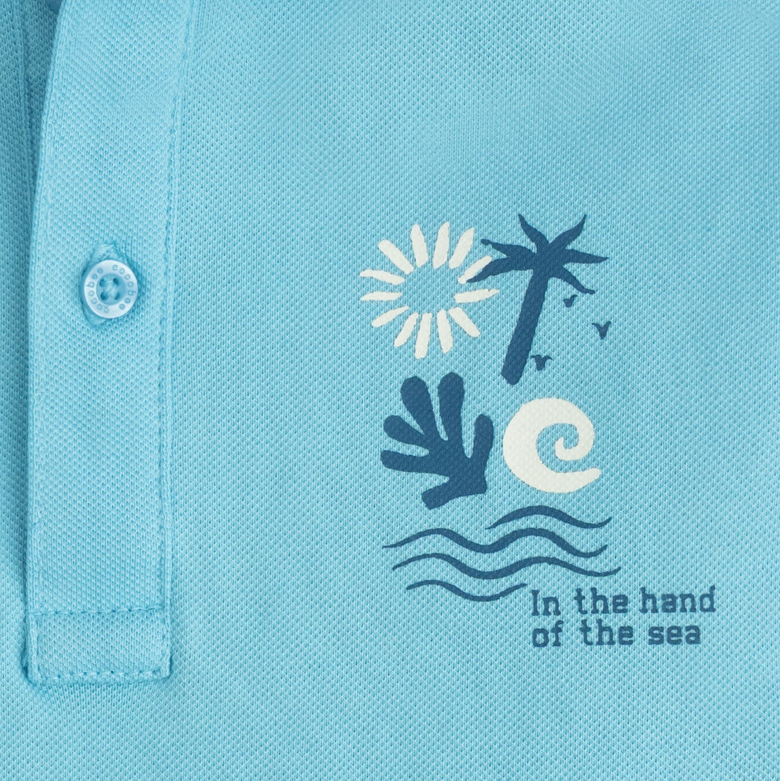 Aqua Blue Polo – cocobee