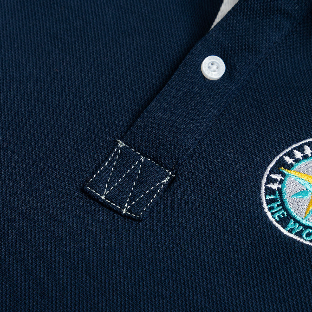 Solid Blue Rugby shirt – cocobee