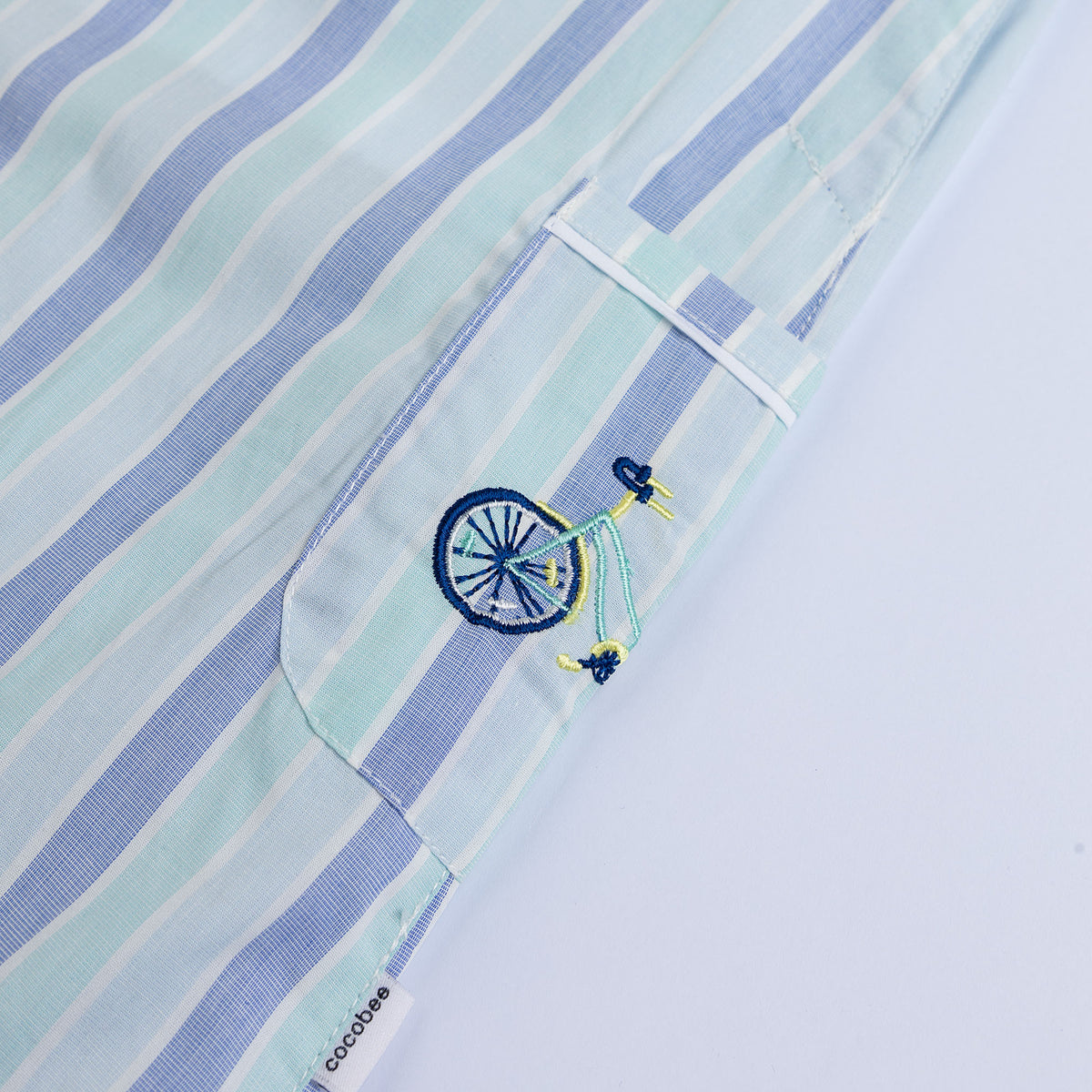 Lining Blue Basic Romper – cocobee