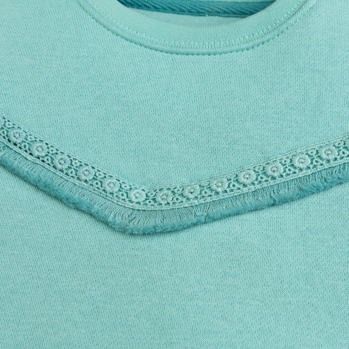 Mint Blue Girly Sweatshirt – cocobee