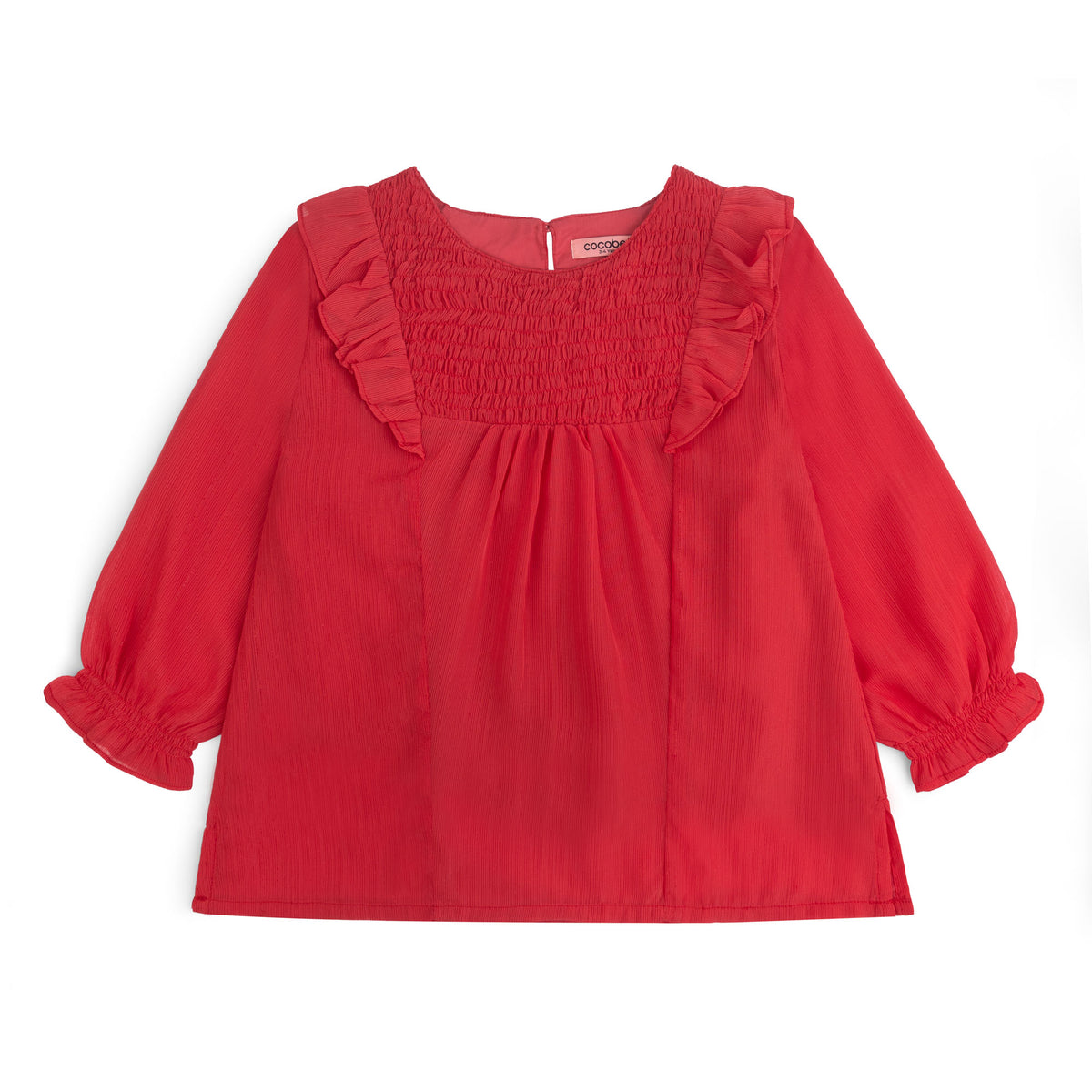 Red Frilly Top – cocobee
