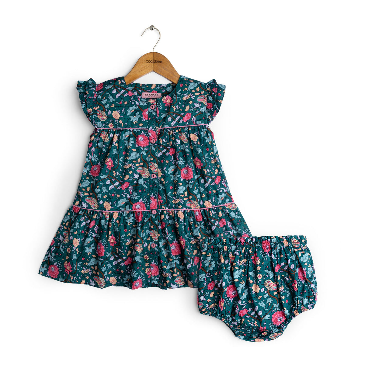 Floral Self-Printed Tiered Two Pack – cocobee