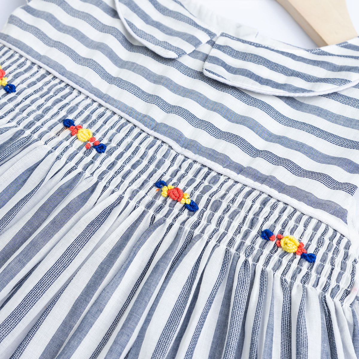 Stripping Blue Smocked Two-Pack – cocobee