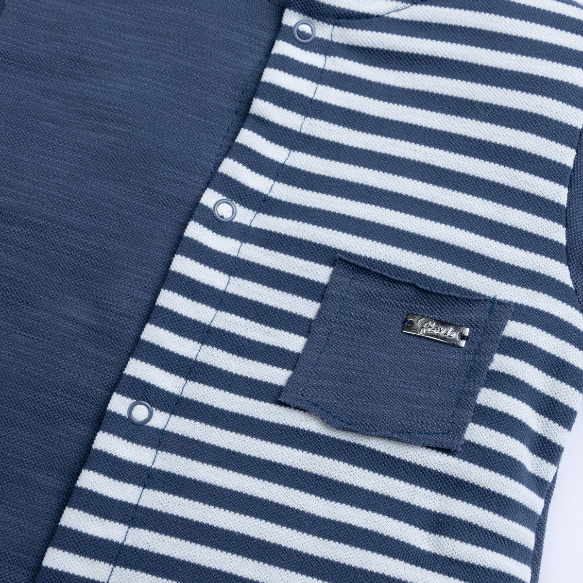 Infant Full Footie Romper-Blue – cocobee