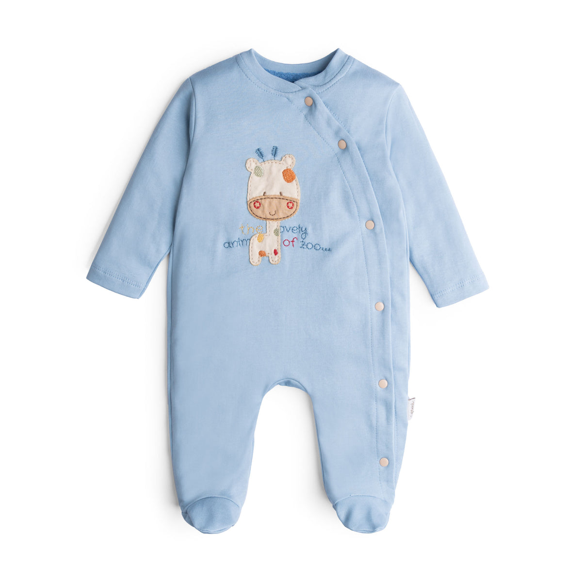 Lovely Blue Footie Romper – cocobee