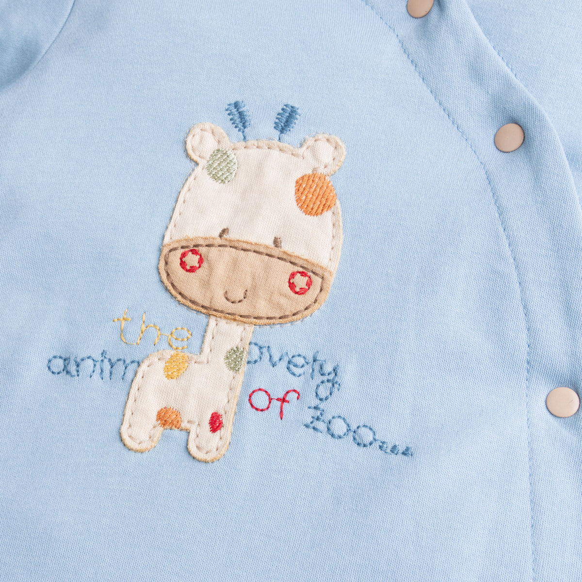 Lovely Blue Footie Romper – cocobee