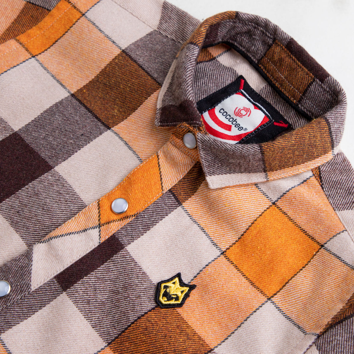 Button-up Checkered Shirt – cocobee