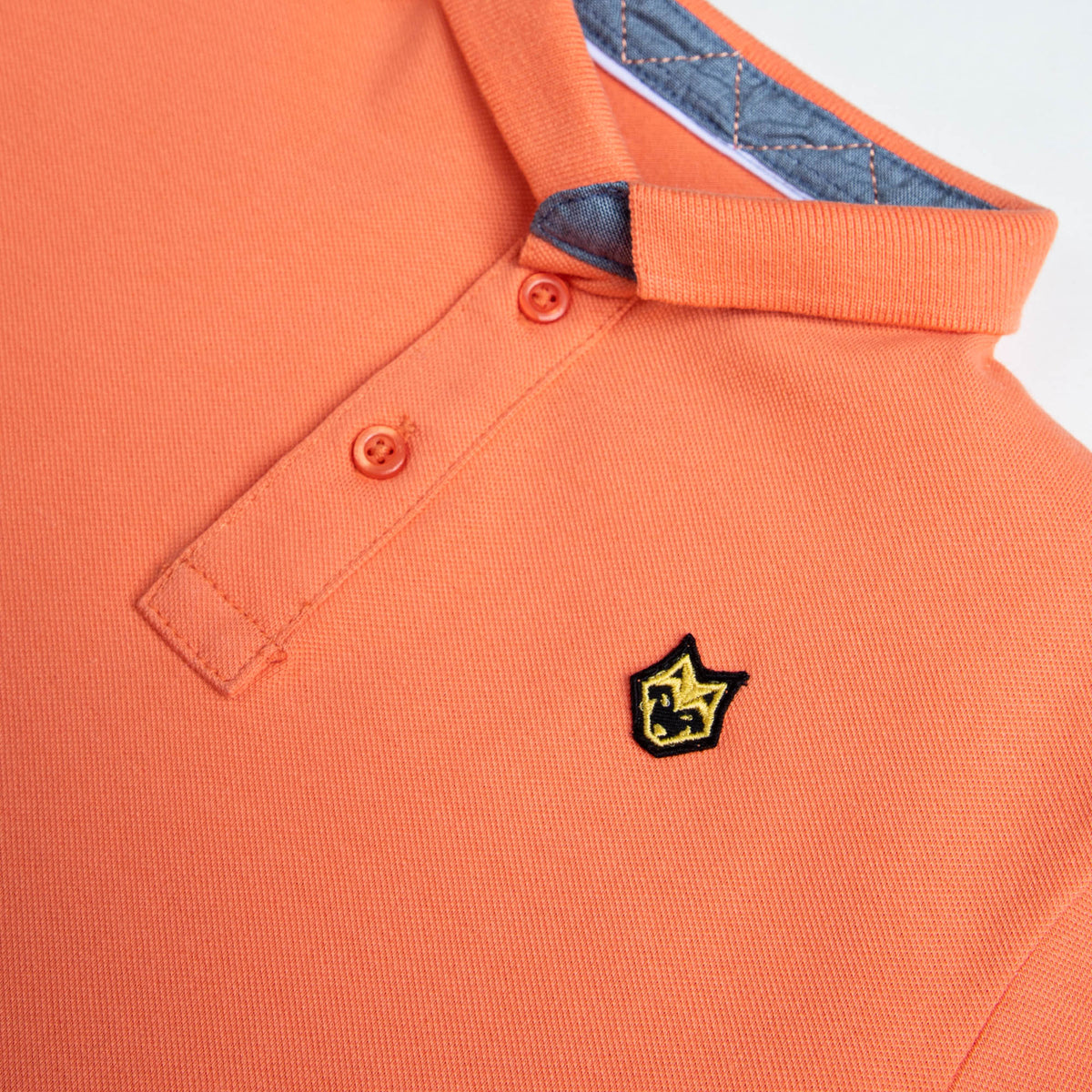 Basic Orange Polo – cocobee