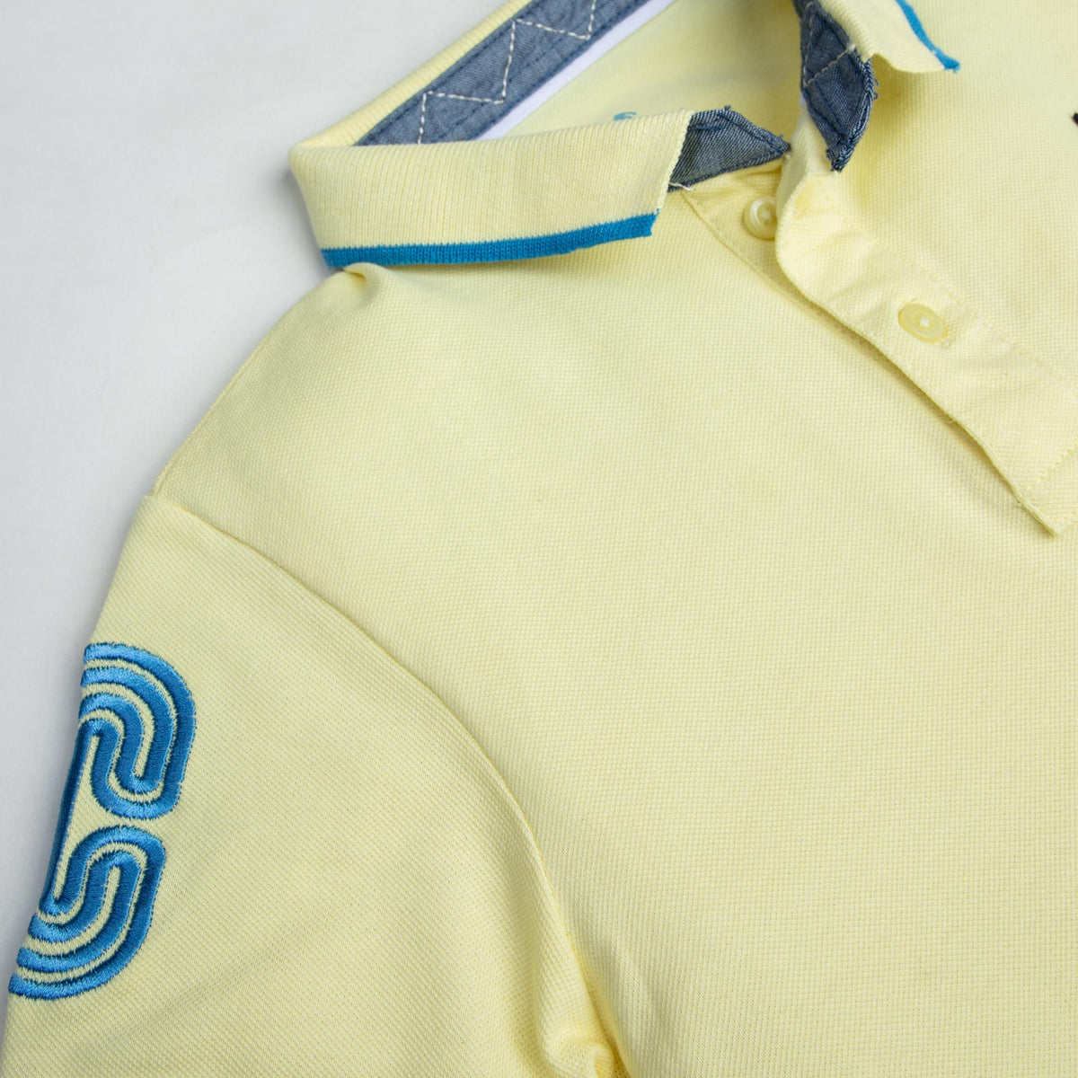 Yellow Tipped Collar Polo – cocobee