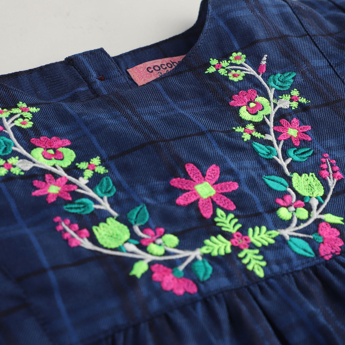 Blue Checkered top – cocobee