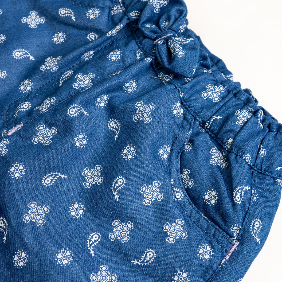 Dusky Blue Printed Short – cocobee