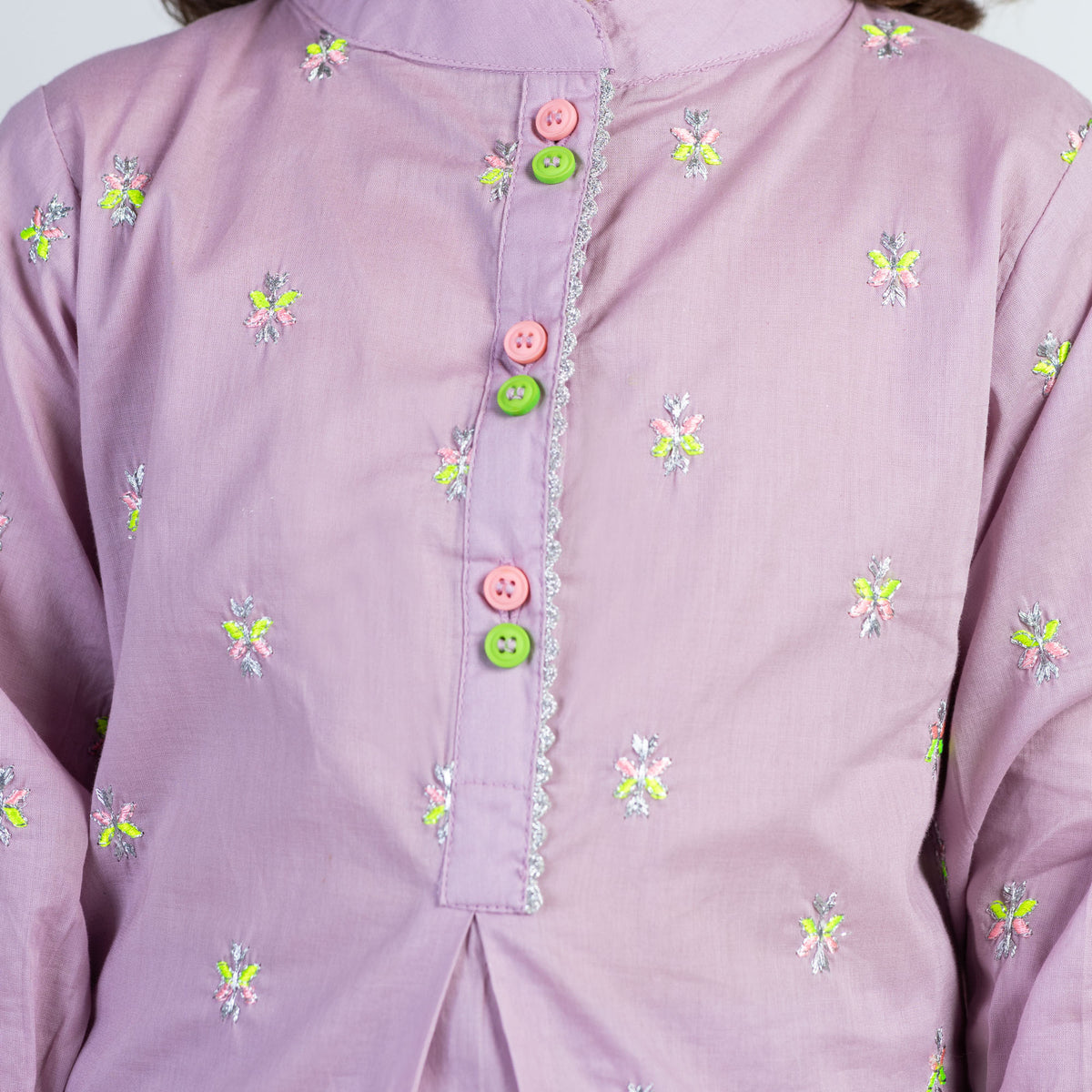 Amethyst Purple Embroidered Suit – cocobee