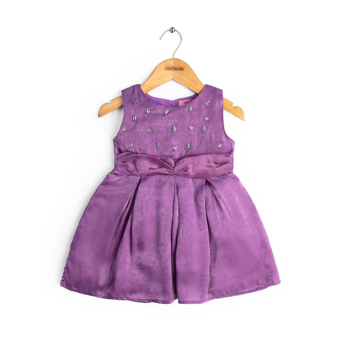 Purple Fantasy Embellished Frock – cocobee
