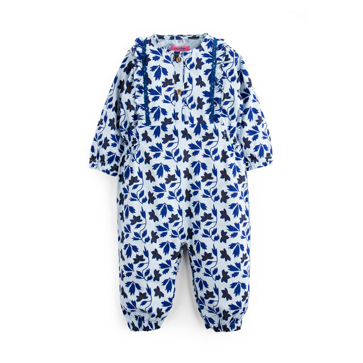 Leaf Printed Romper – cocobee