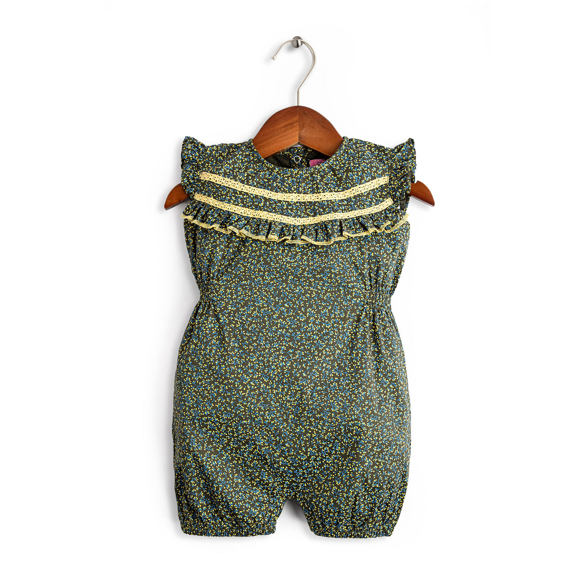 Brown Printed Romper – cocobee