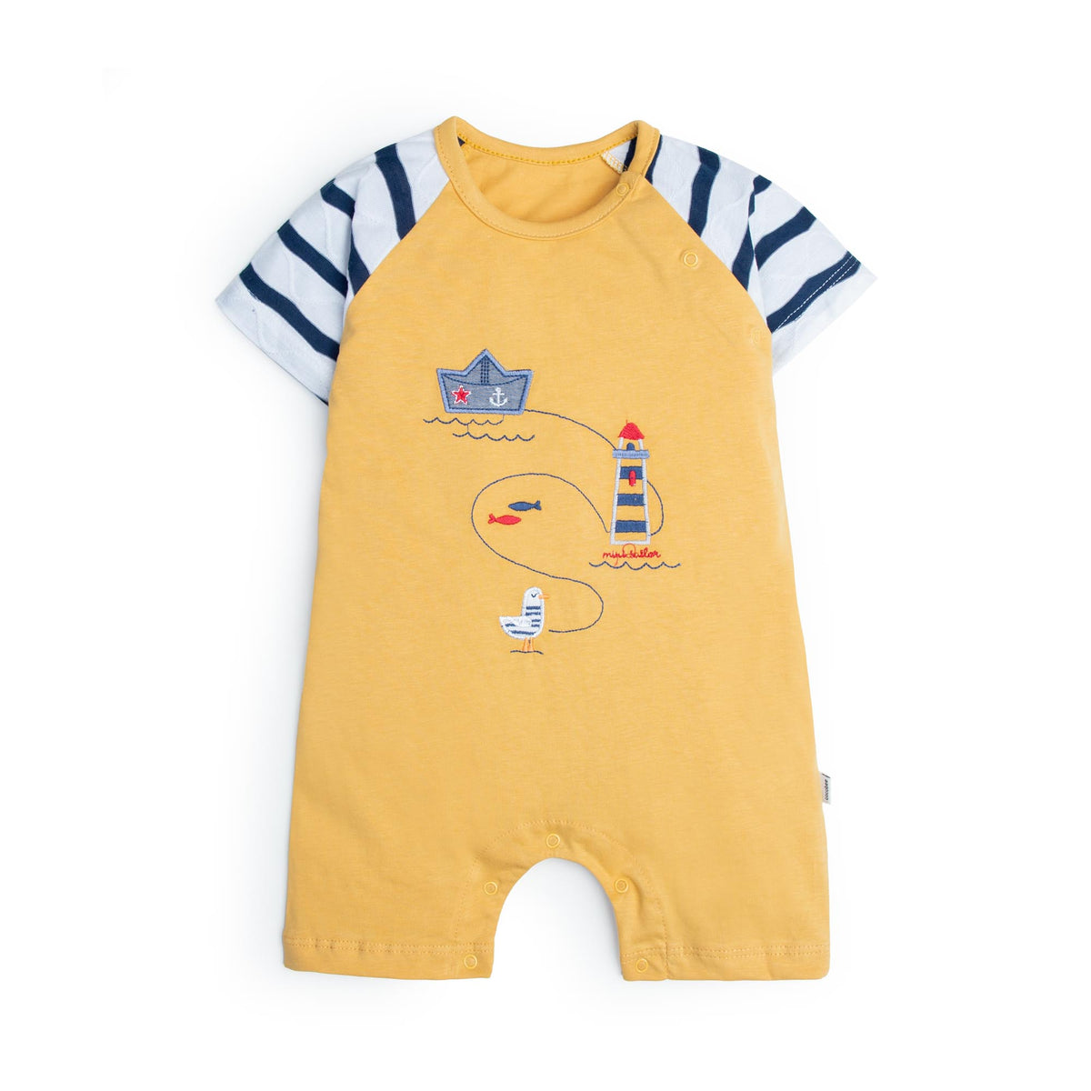 Reglan Sleeves Embroidered Romper – cocobee