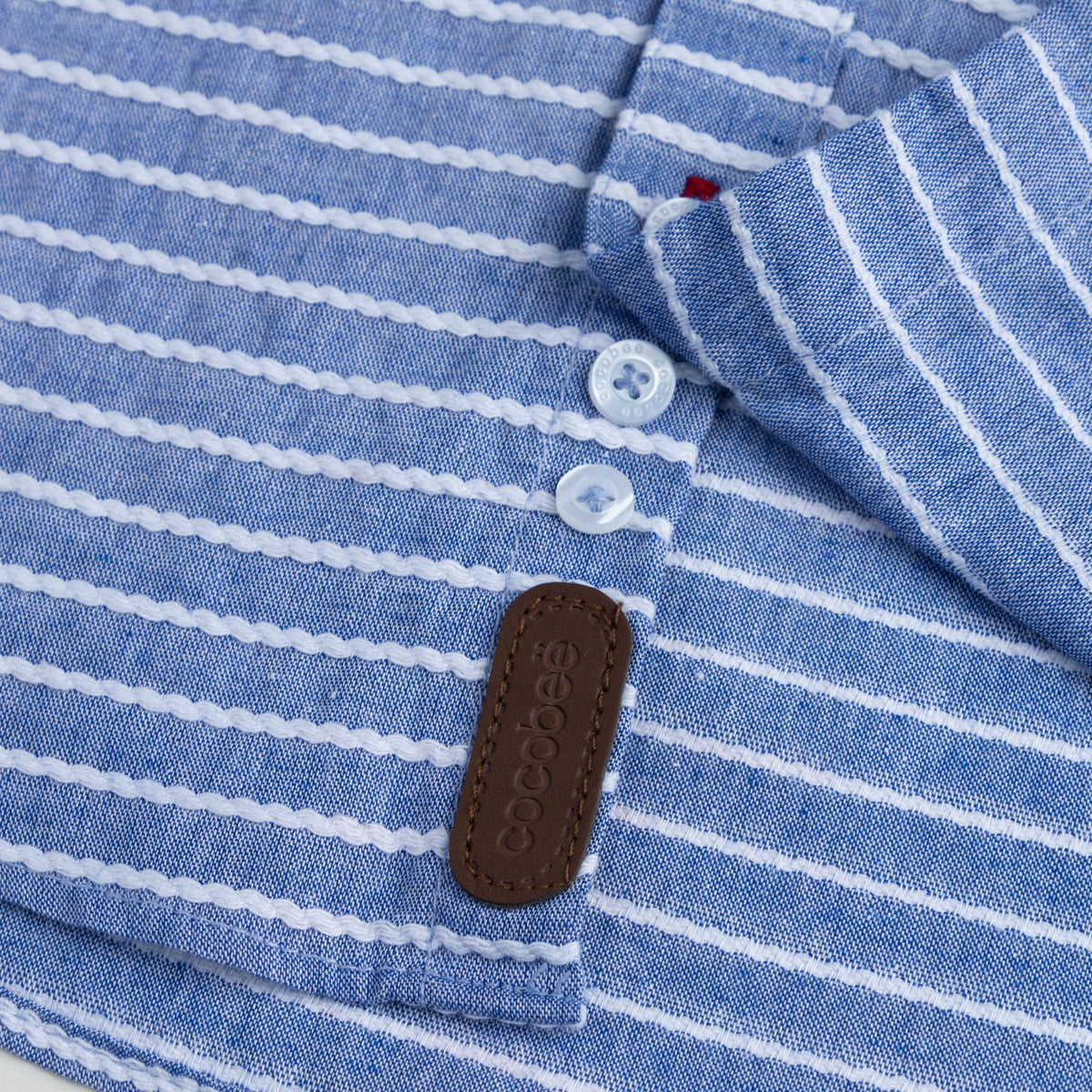 Summer Blue Striper Shirt – cocobee