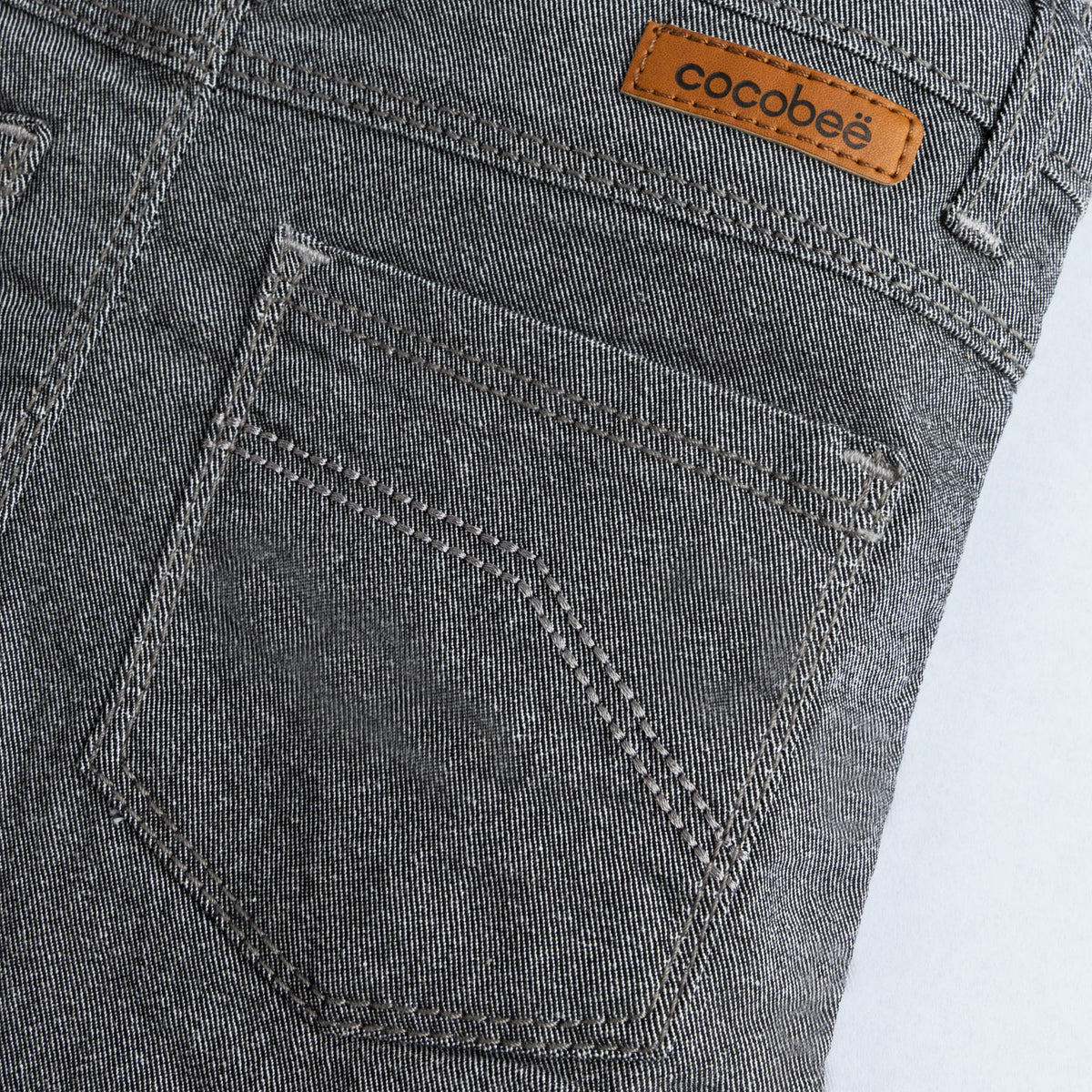 Pocketed Grey Short – cocobee