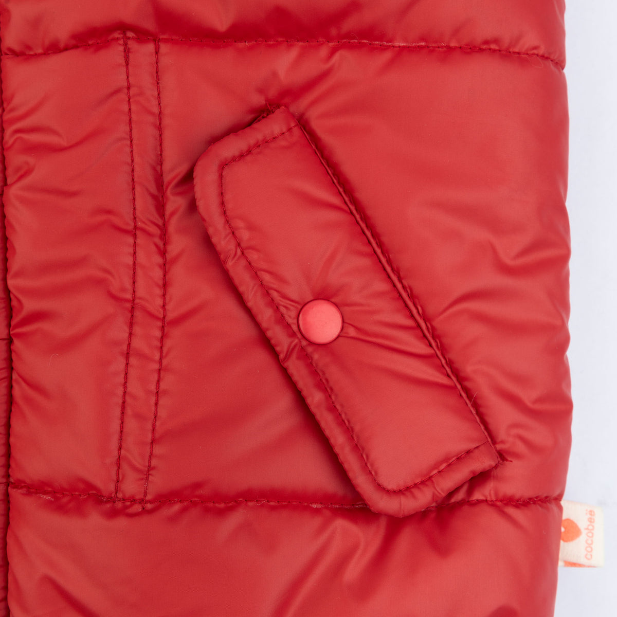 Fiery Red Gilet – cocobee