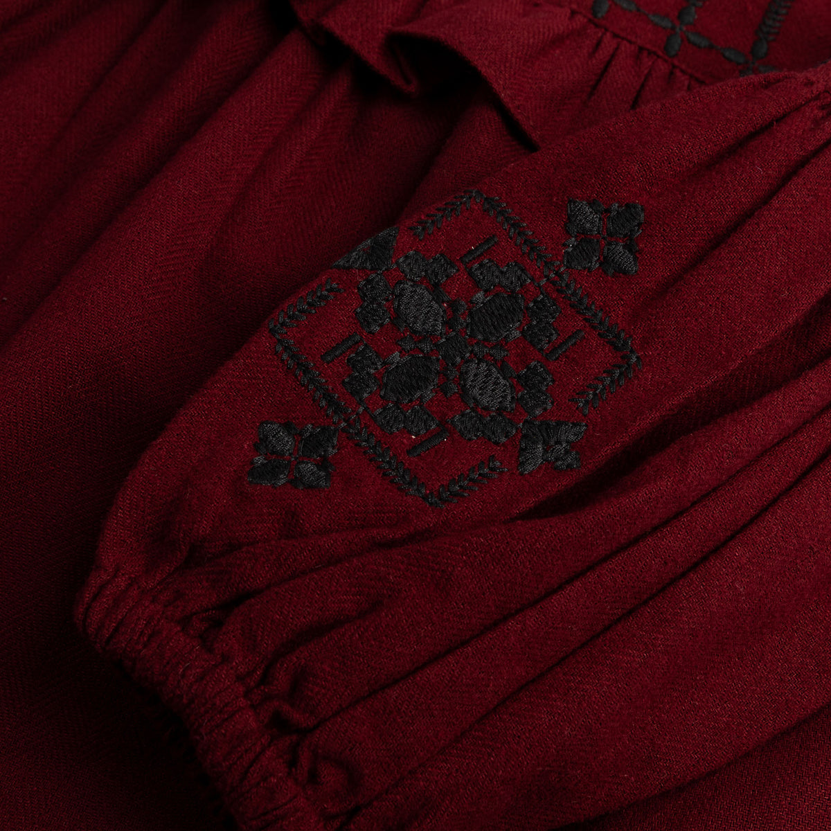 Burnt Maroon Winter Top – cocobee