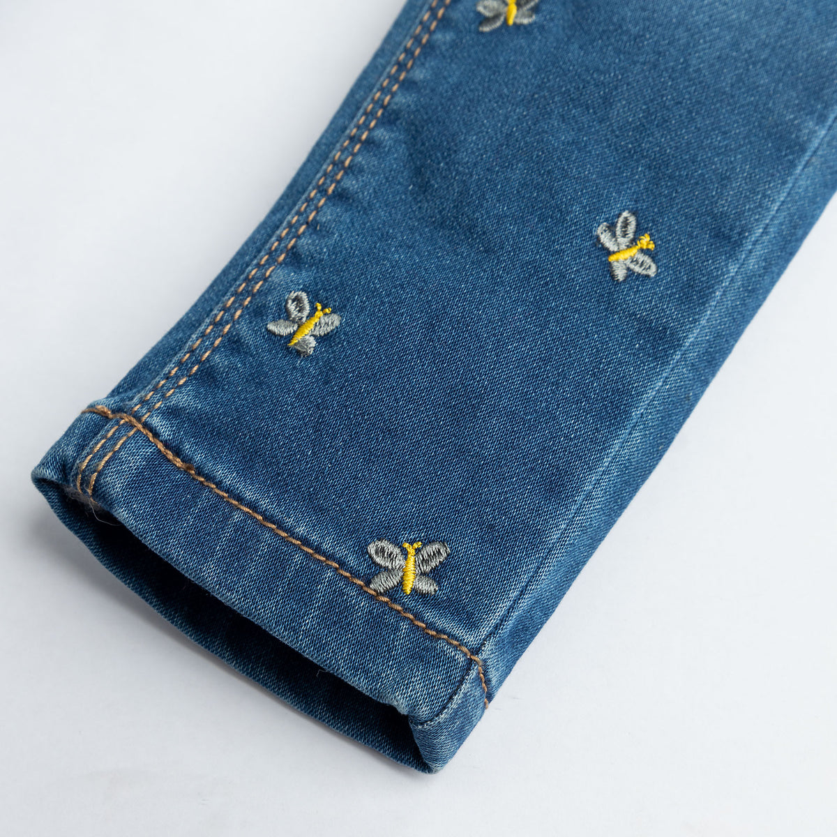 Embroidered Girl Denim – cocobee