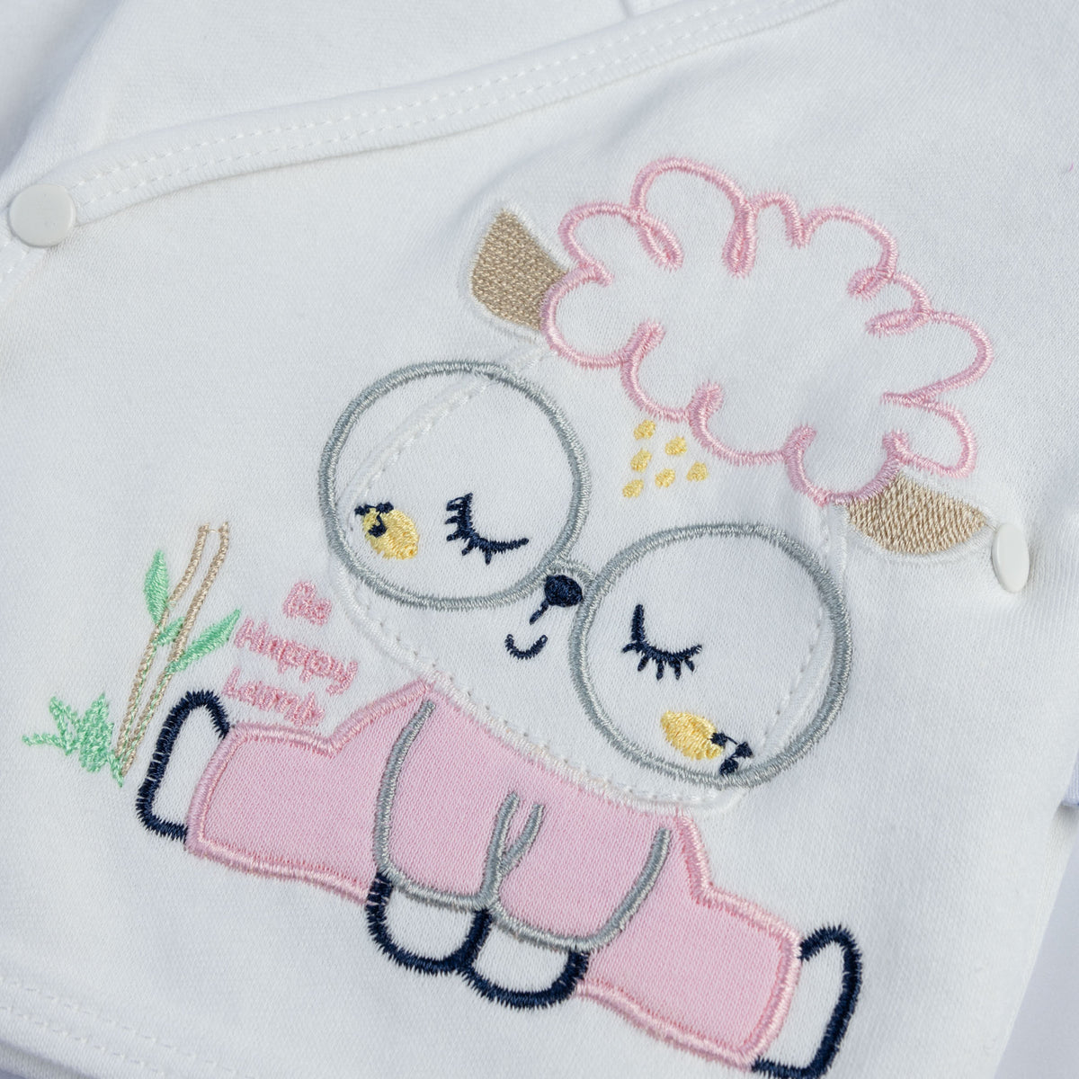 Infant White Embroidered Five Pack – cocobee