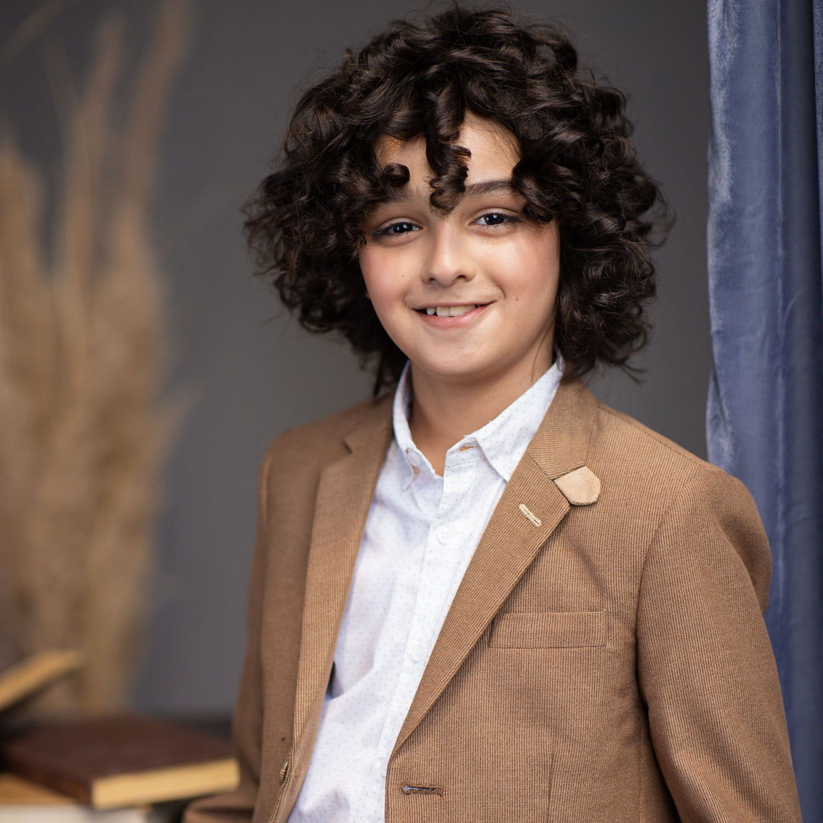 Coral Brown Classic fit Blazer – cocobee