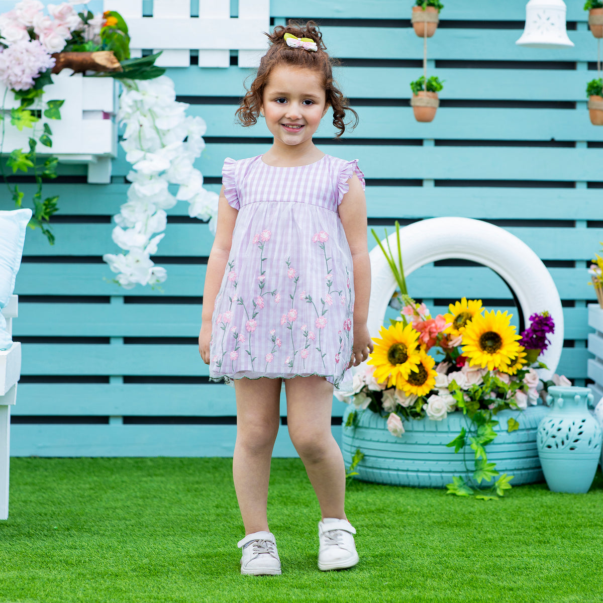 Flora Embroidered frock – cocobee