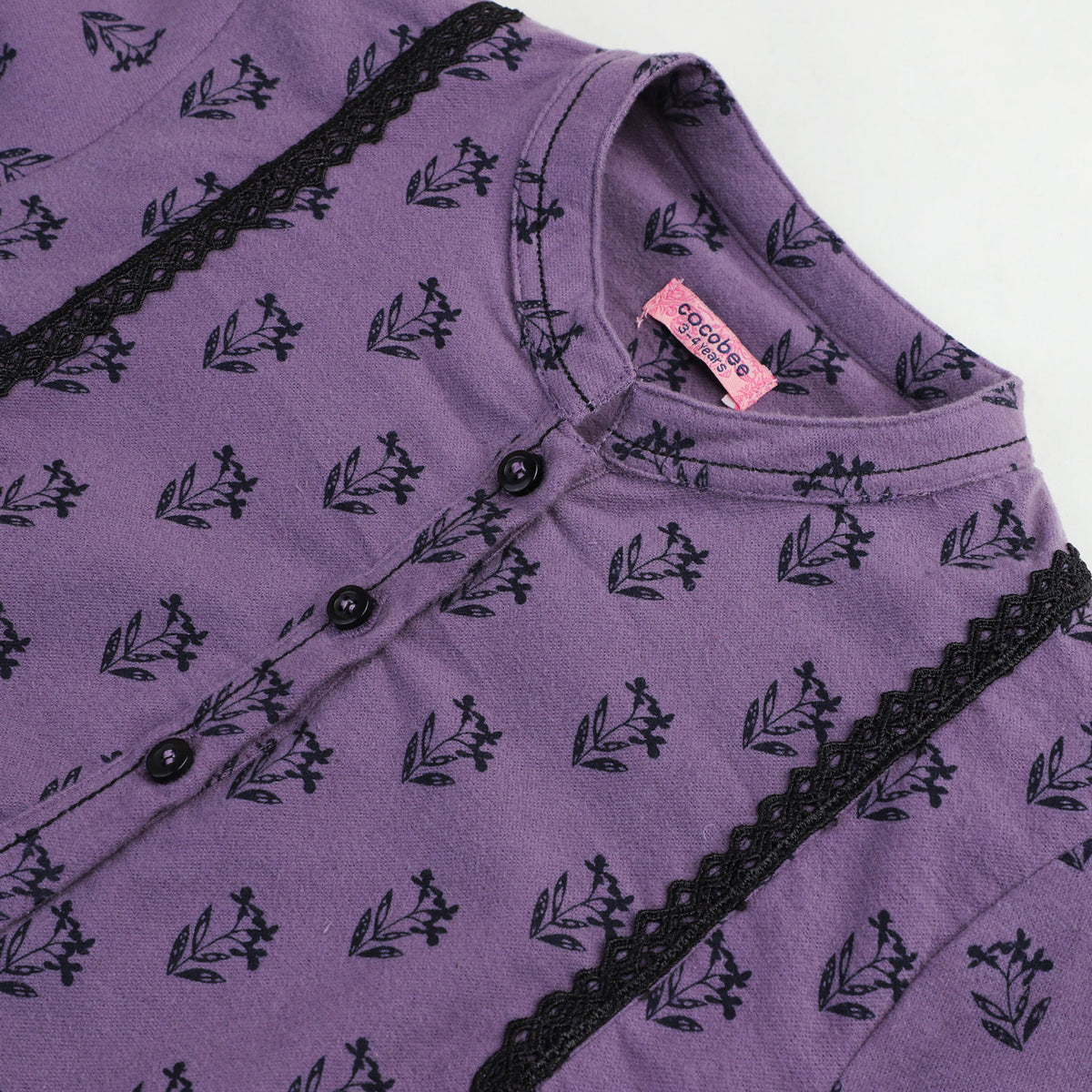 Printed Flannel Top – cocobee