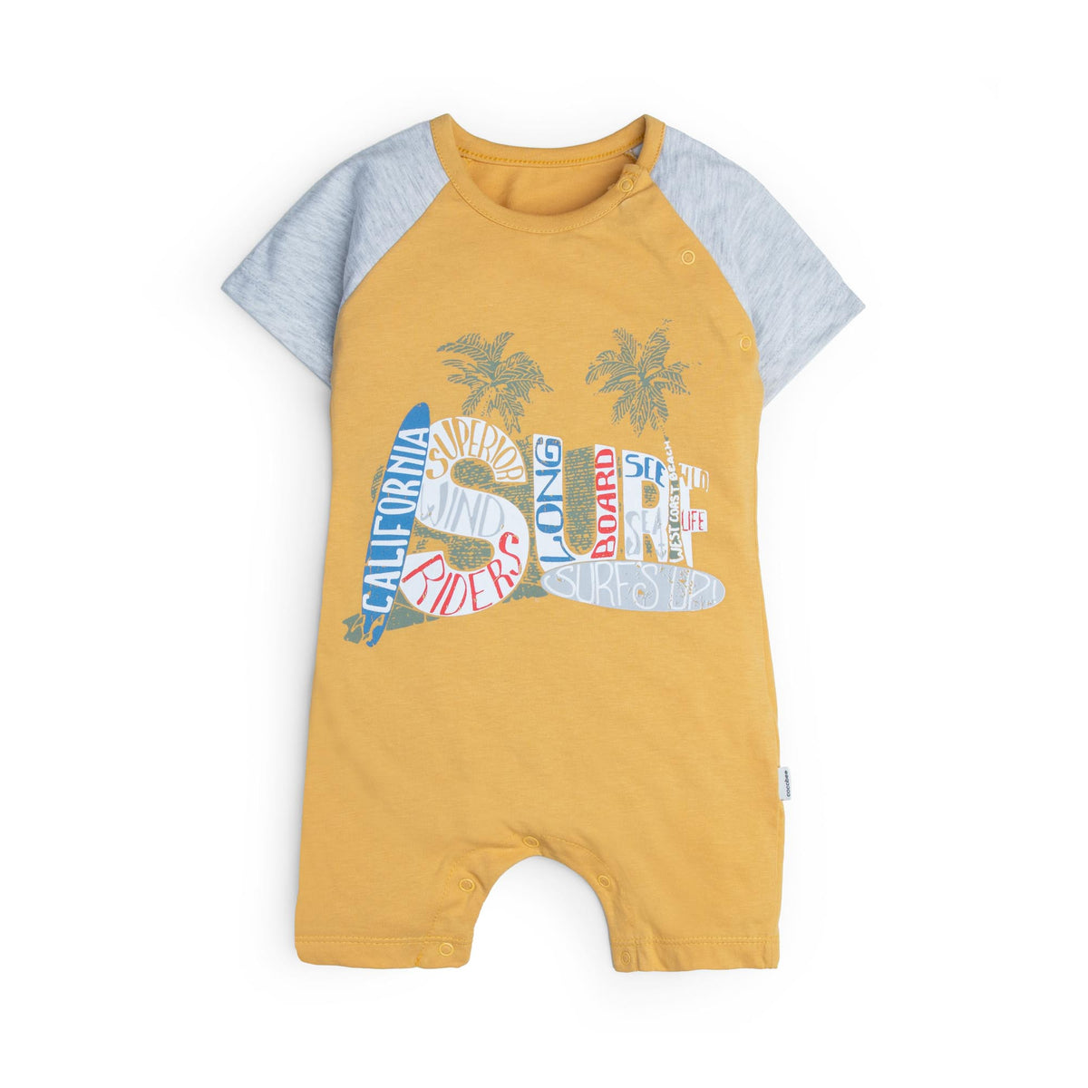 Surfer Baby Printed Romper – cocobee
