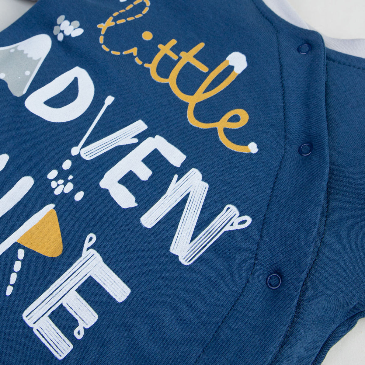 Vivid Blue Footie Jumpsuit – cocobee