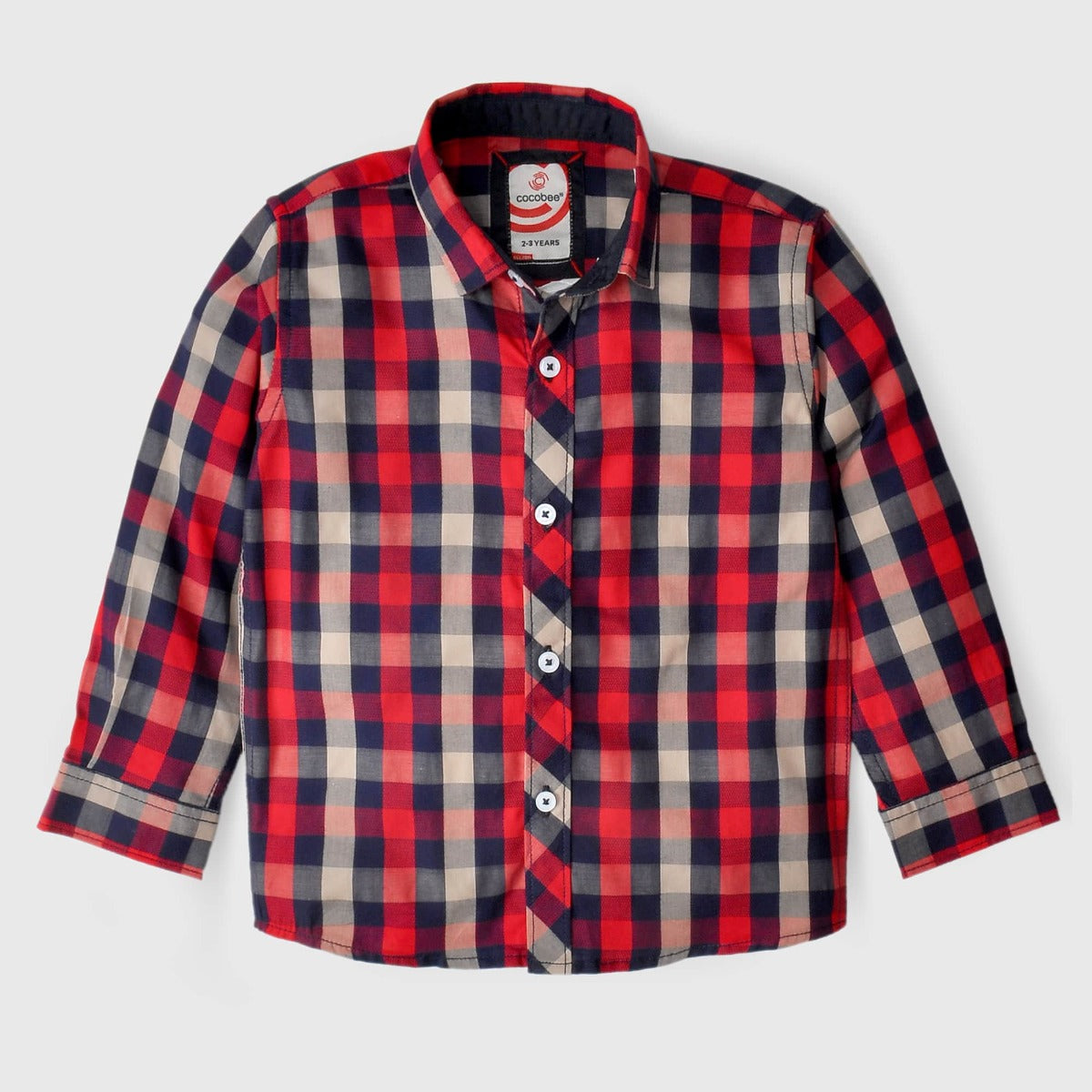 Red Box Check Shirt – cocobee